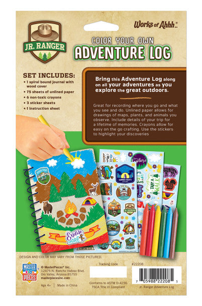 Jr Ranger Adventure Log – Jr Ranger Shop