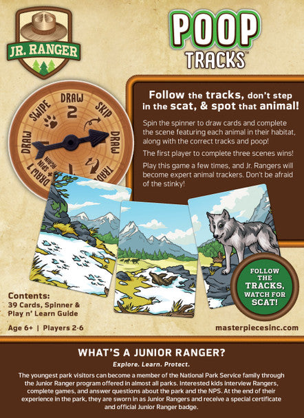 Jr Ranger Poop Tracks – Jr Ranger Shop